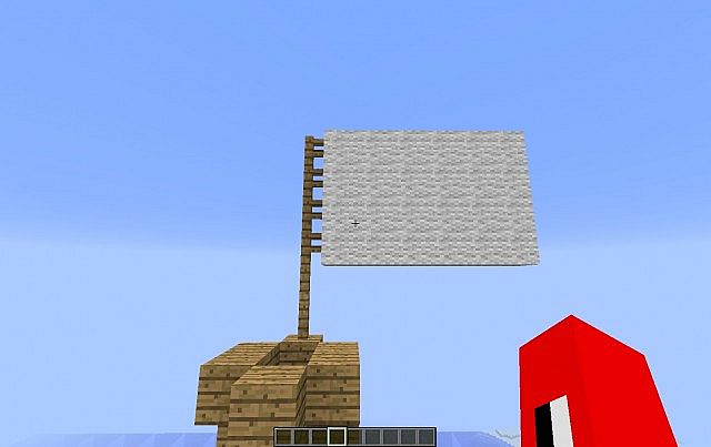 Flying Ship Minecraft Map