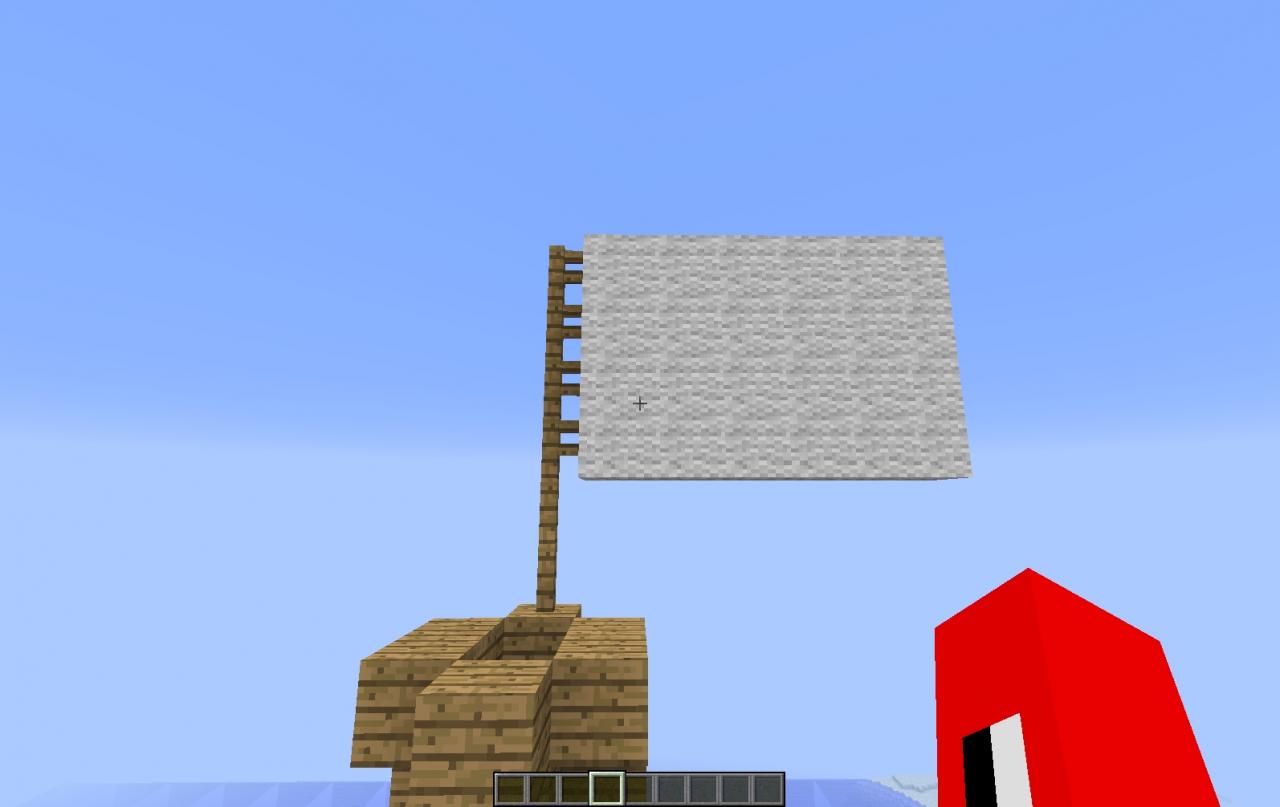 Flying Ship Minecraft Map