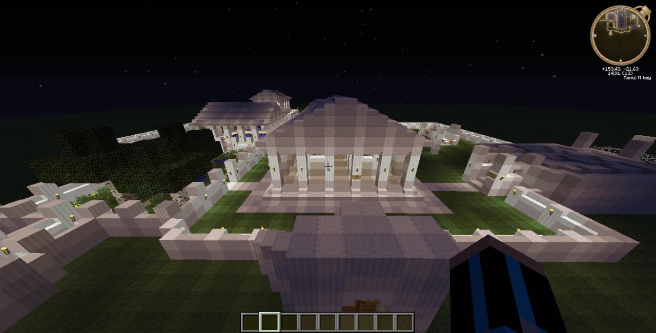 The Temple of Zeus Minecraft Map