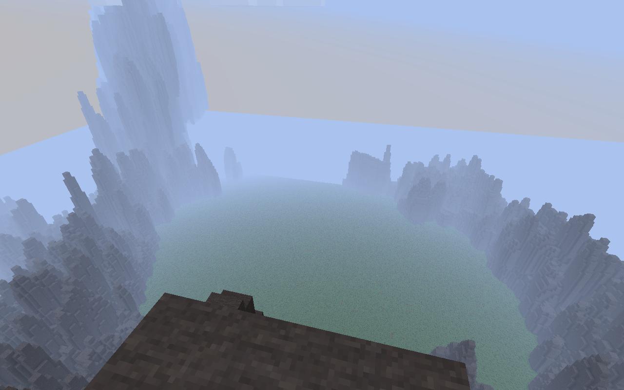 CUSTOM TERRAIN VALLEY!!! Minecraft Map