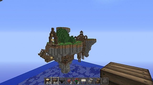 My floating islands project! Minecraft Map