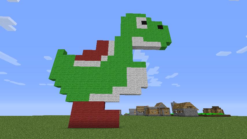 8-Bit Yoshi Minecraft Project