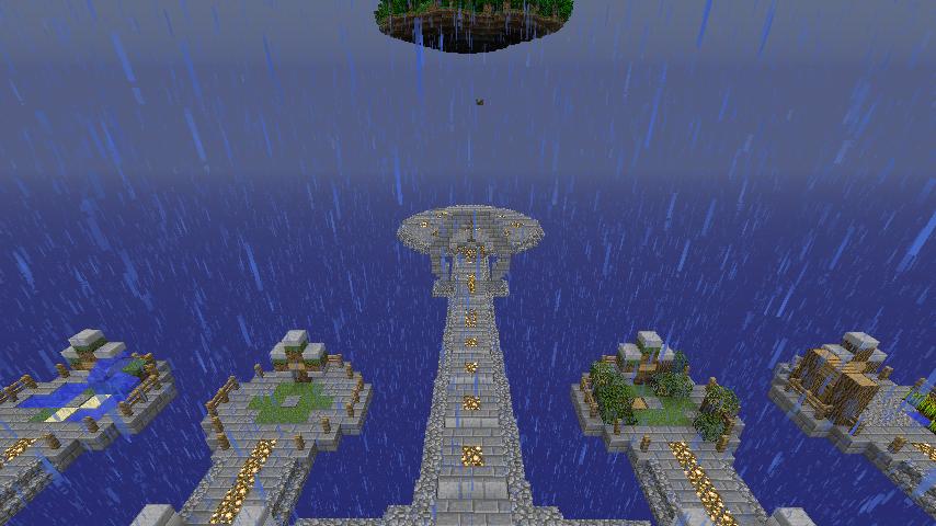 World of Floating Islands - Monde des îles flottantes Minecraft Map