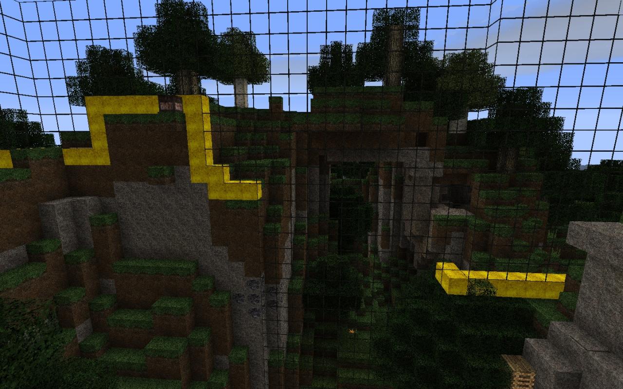 Hardcore PVP/HG Minecraft Map