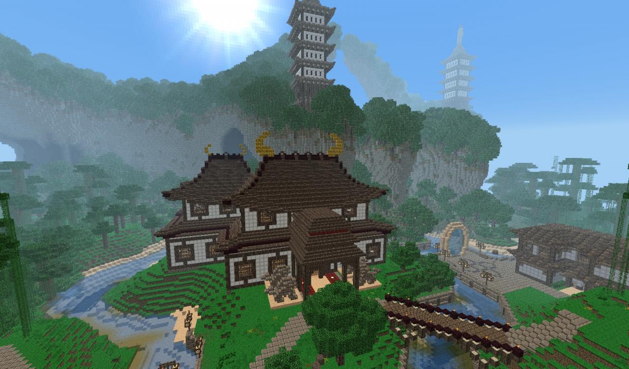 Ankatsu, City of the Sun (WIP) Minecraft Map