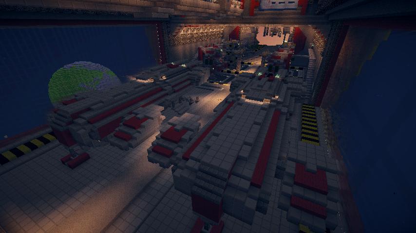 Phoenix Spaceship Minecraft Map