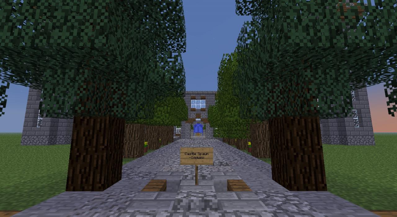 Castle Server Spawn Minecraft Map
