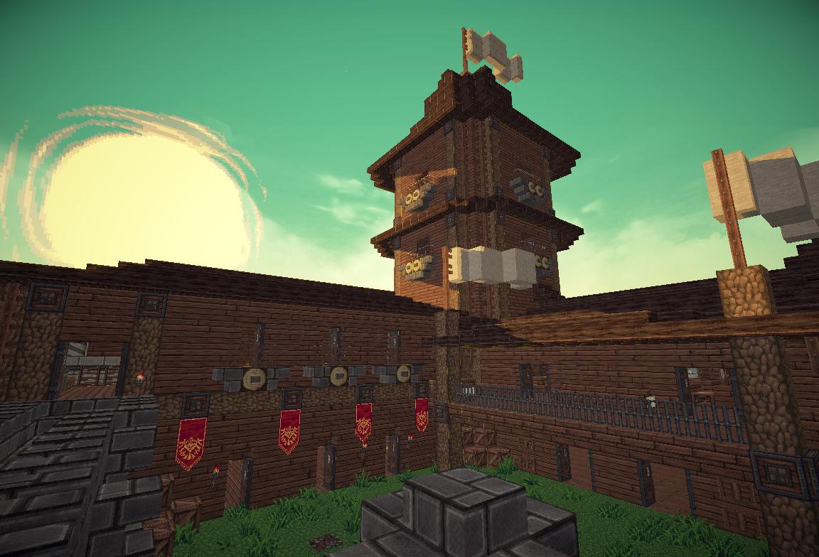 [Zodiac] Medieval Barracks Minecraft Map