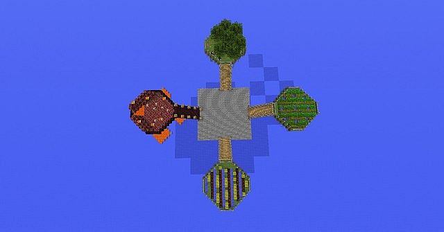 Floating Islands Minecraft Map