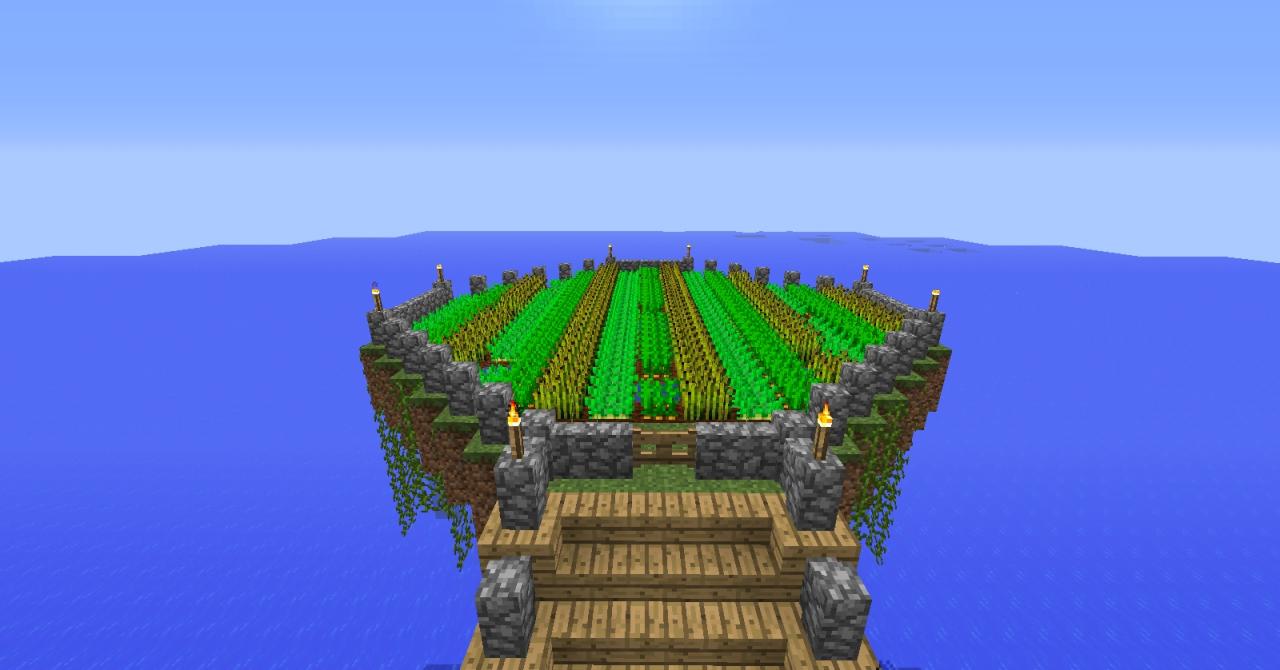 Floating Islands Minecraft Map
