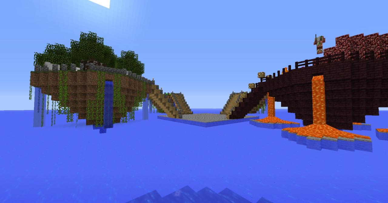 Floating Islands Minecraft Map