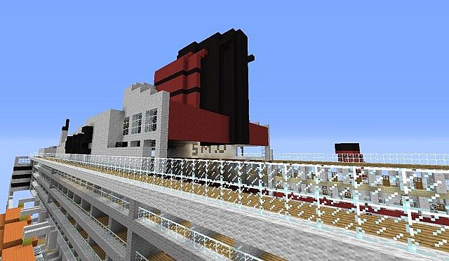 RMS Queen Mary 2 Minecraft Map