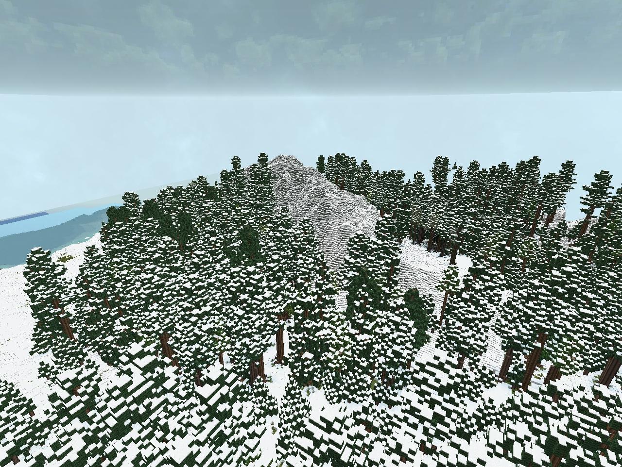 Snowy Islands Minecraft Map
