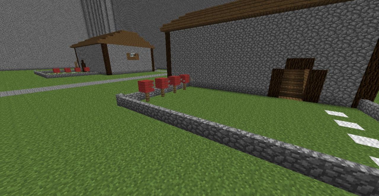 Large Medieval Kingdom (First village finished!) Minecraft Map