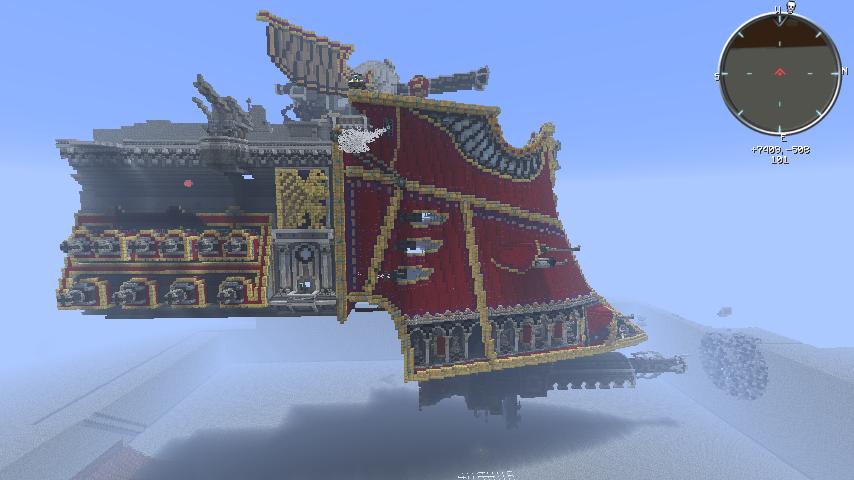 Warhammer 40k Battleship (see thread) Minecraft Map