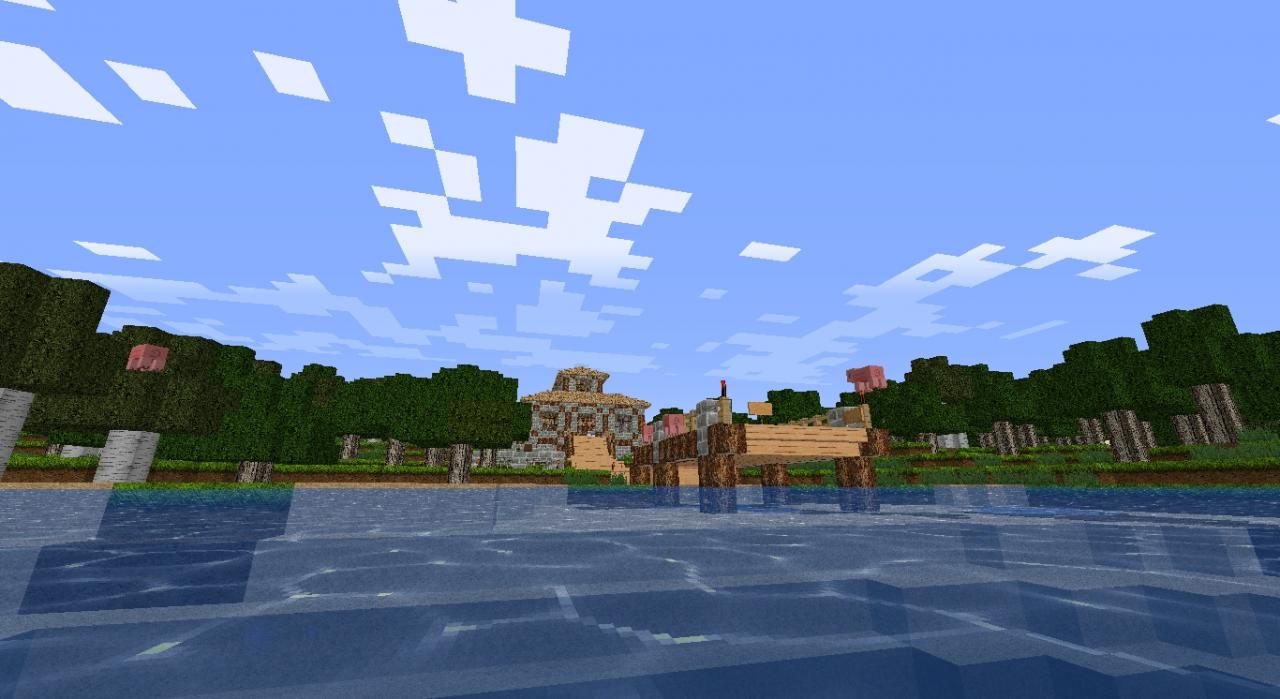 Spawn project. Minecraft Map