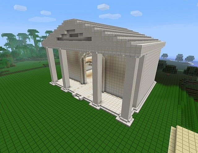 Greek Temple (Spawn For MecGaming) Minecraft Map