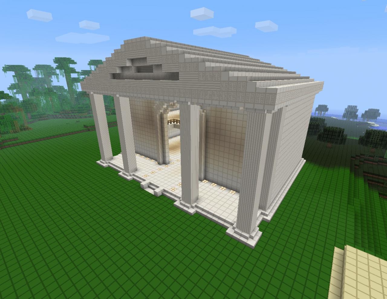 Greek Temple (Spawn For MecGaming) Minecraft Map