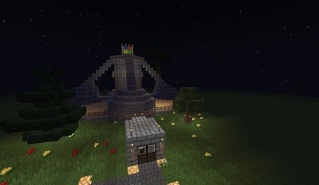 moon base Minecraft Map