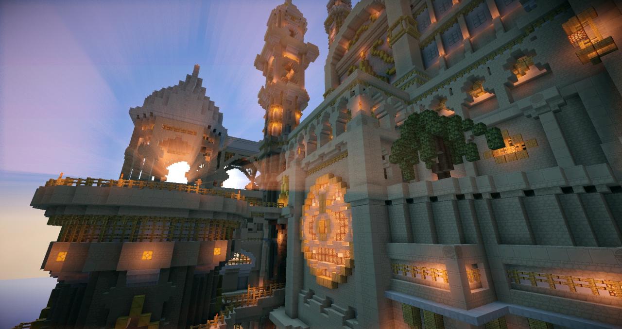 Cube of Persia : Gods' Palace Minecraft Map