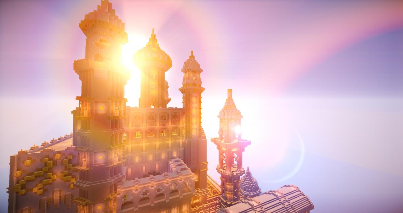 Cube of Persia : Gods' Palace Minecraft Map