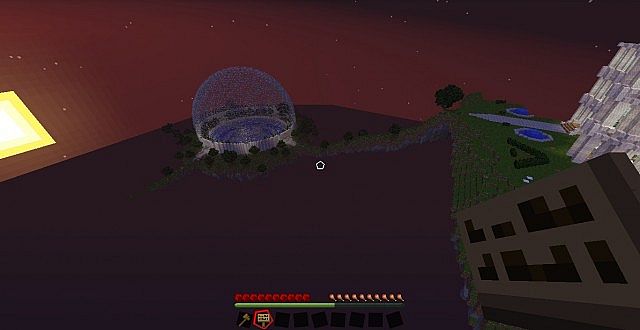The Sky Spawn Minecraft Map