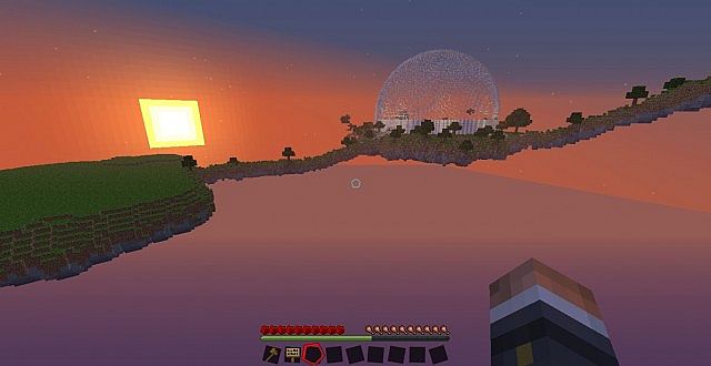 The Sky Spawn Minecraft Map