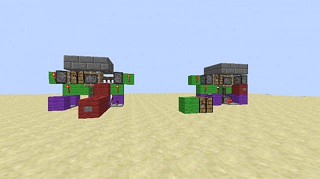 Pop-up Hidden Crafting Table v1.0 Minecraft 1.5.1 Minecraft Map