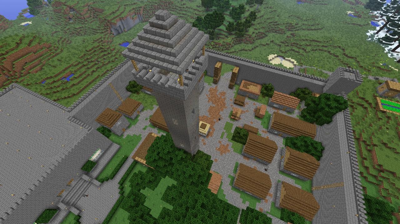 Kingdom (NPC MOD) Survival Minecraft Map