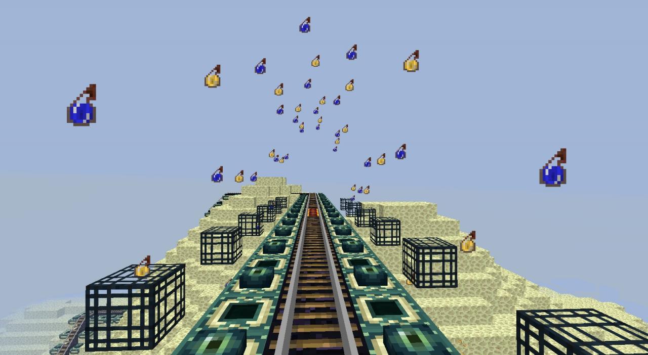 Extreme coaster Minecraft Map