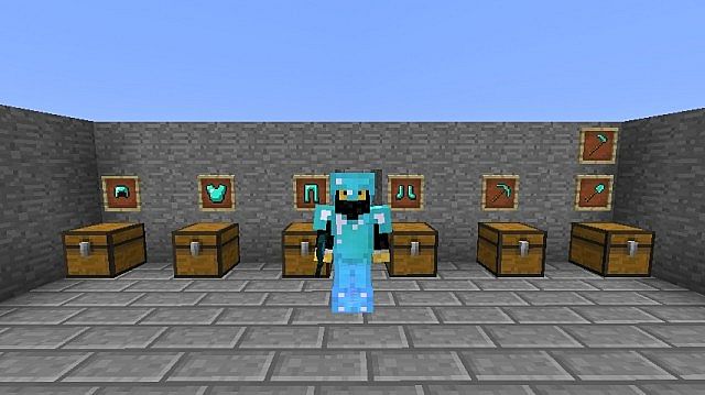 God Equipment. Minecraft Map