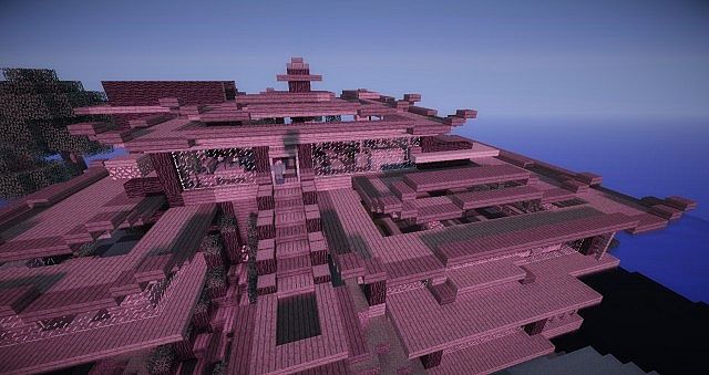 Cinematic Modern / Pagoda house ! Minecraft Map