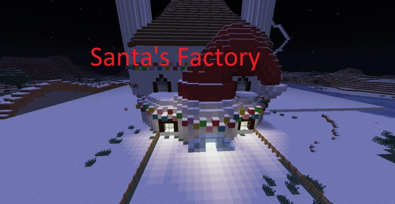Santa's Factory (Parkour Map) Minecraft Map