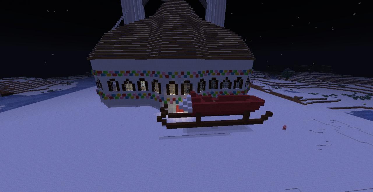 Santa's Factory (Parkour Map) Minecraft Map