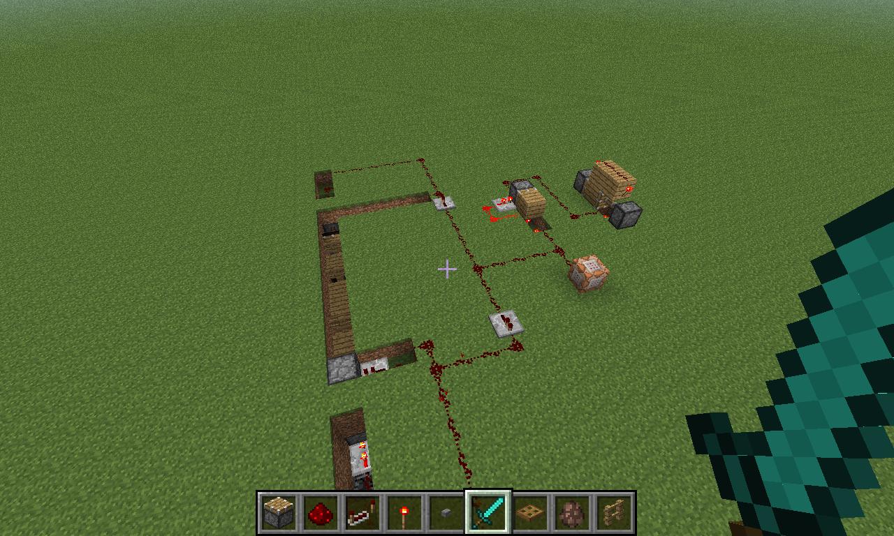 Conveyor belt. Minecraft Map