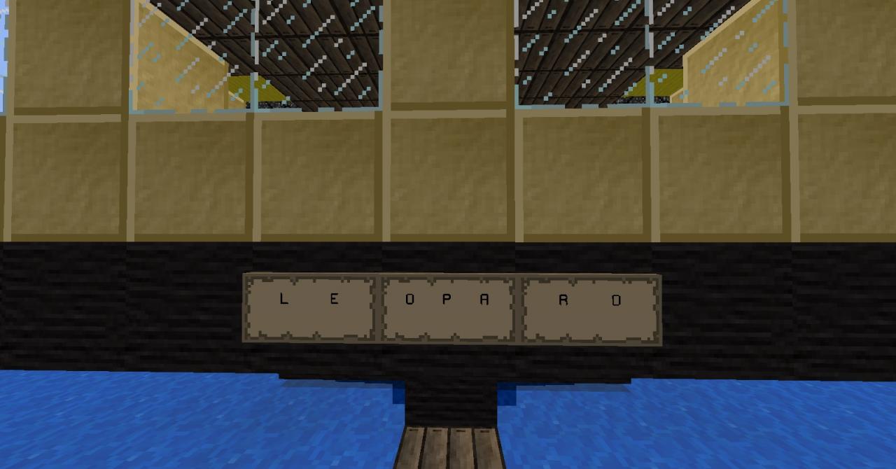 HMS Leopard Minecraft Project