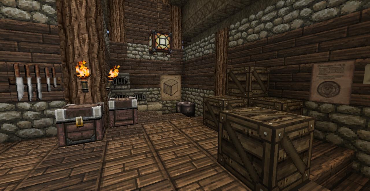 Falcrest Village Minecraft Map