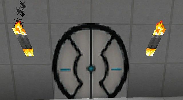 Portal 2 Minecraft Map