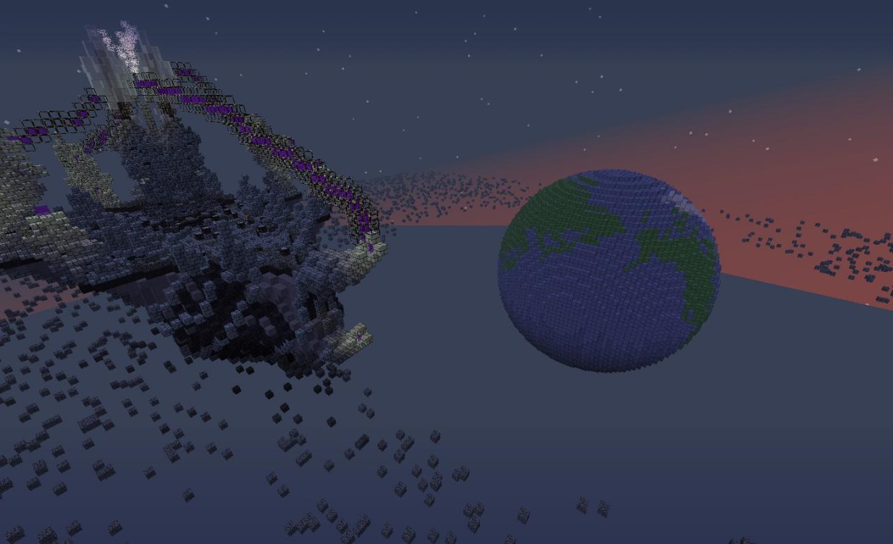 ToTheStarsProjectContest - Alien/Human SpaceShip Minecraft Map