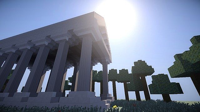 Greek Building Minecraft Map