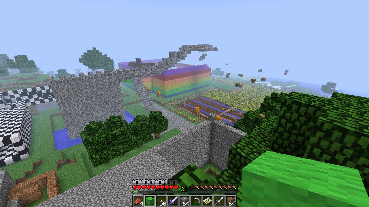 EPIC SURVIVAL WORLD!!!!!!!!!! Minecraft Map