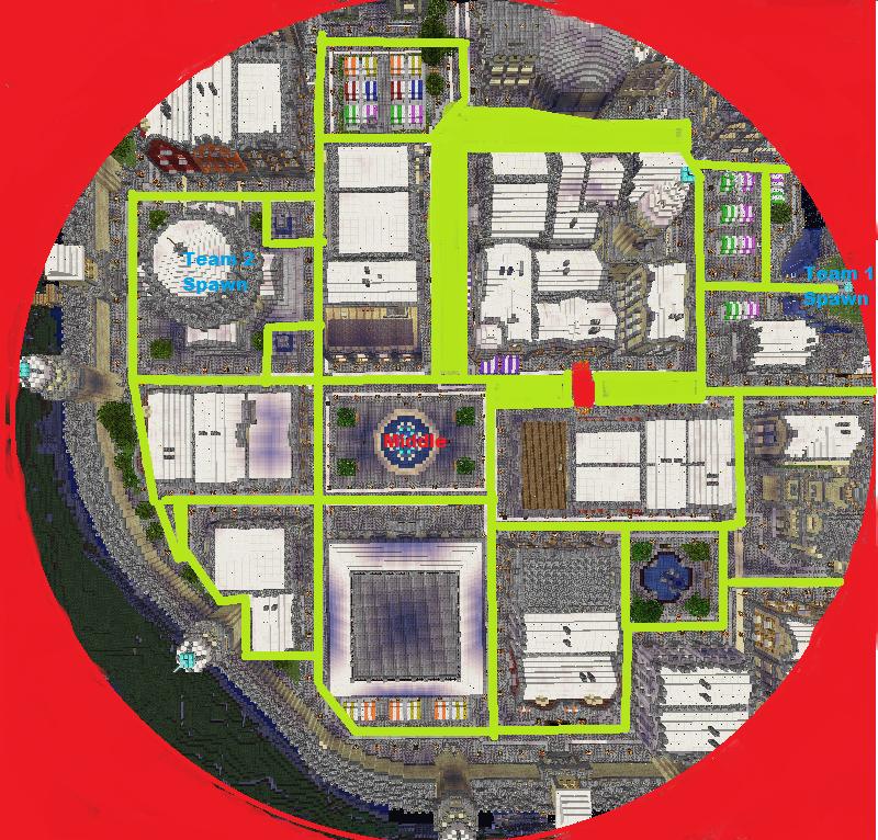 Medieval War(Chivalry based) Minecraft Map