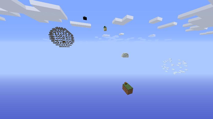sky survival Minecraft Map