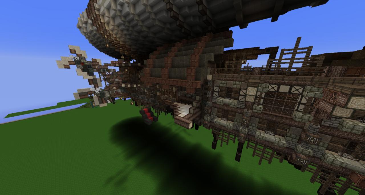 Cavendish : The Steampunk Skystrider Minecraft Map