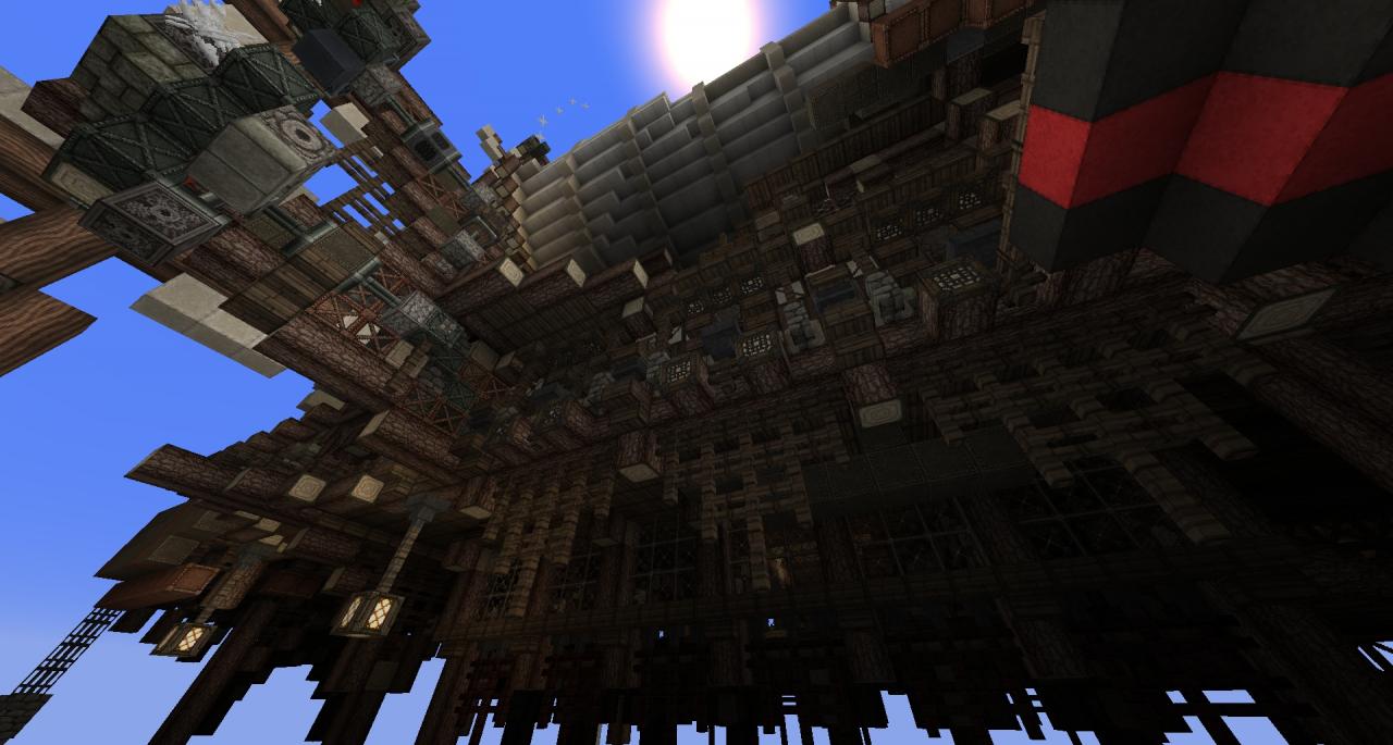 Cavendish : The Steampunk Skystrider Minecraft Map