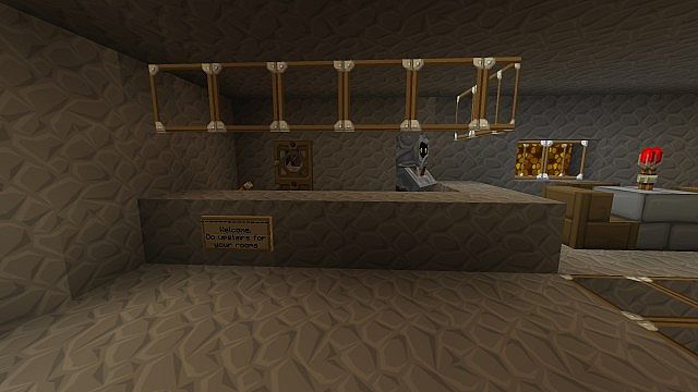 Modern 'Cove Hotel' Minecraft Project