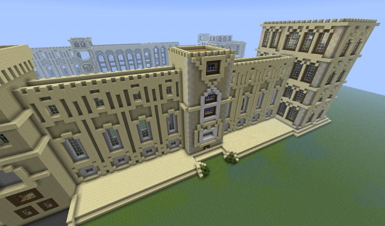 Sand built Castle + world Download! Minecraft Map
