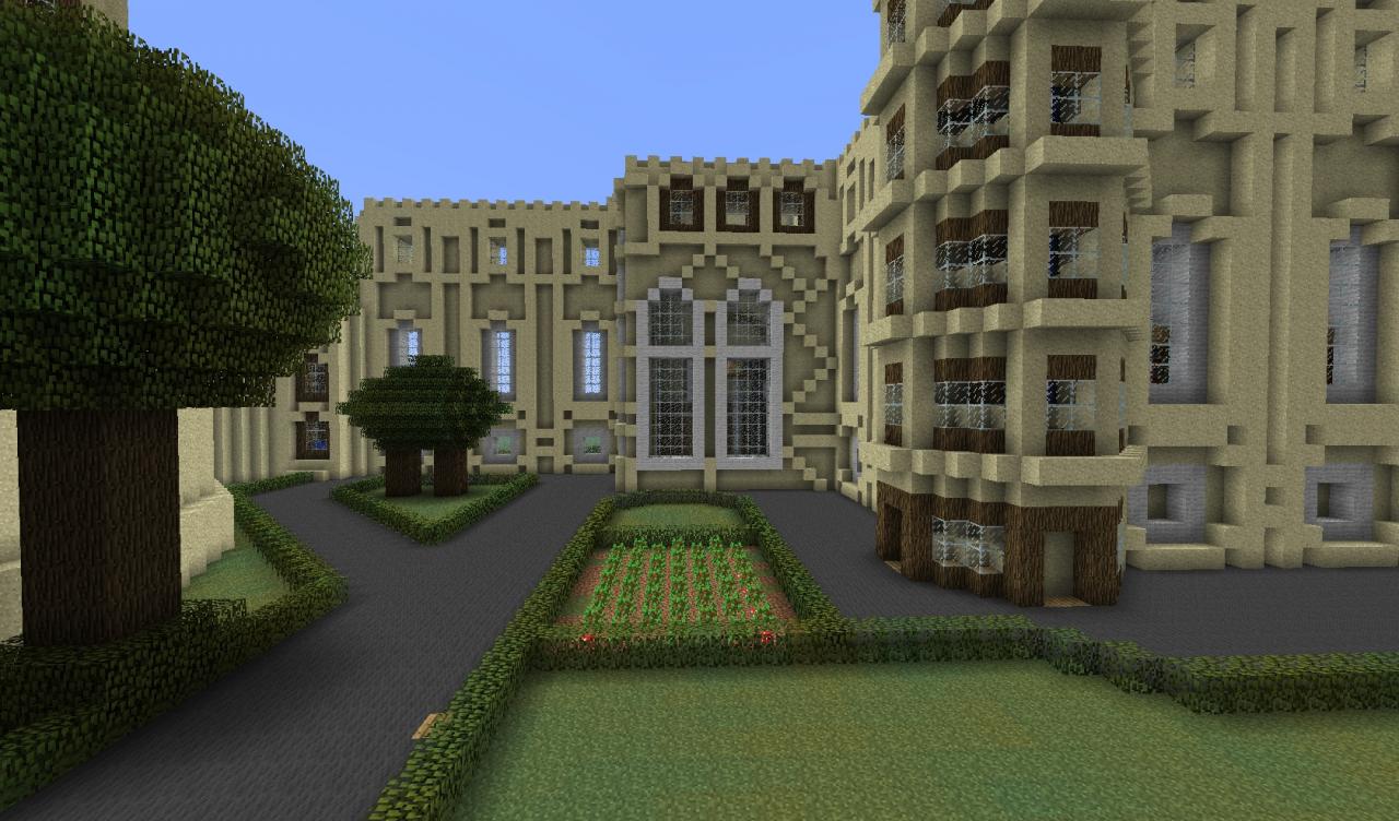 Sand built Castle + world Download! Minecraft Map