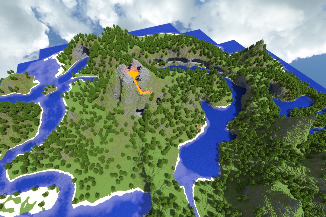 Custom Terrain | Terra Tropica - By Lucky_Lew (Download)! Minecraft Map