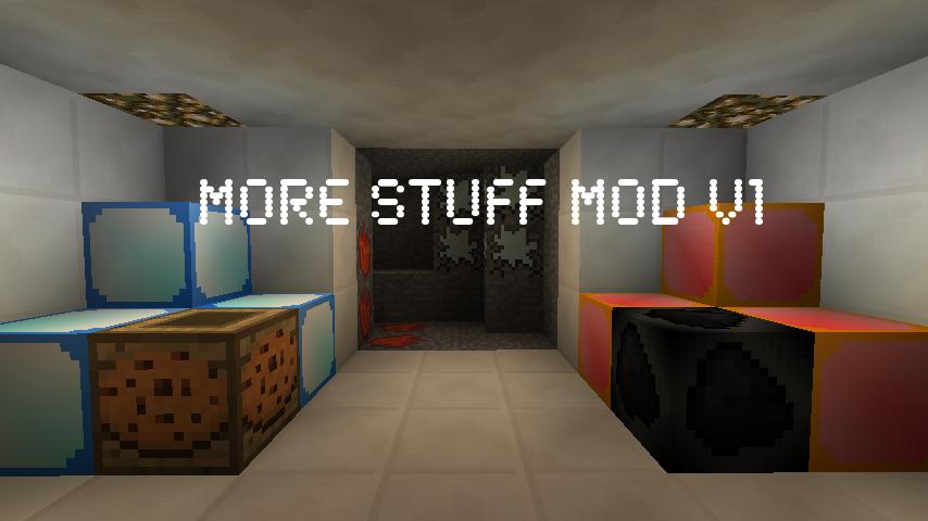 MoreStuff V1.1 Minecraft Mod
